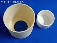 China High Alumina Ceramic Crucible Chemical resistance Wear Resistant Ceramic Parts for sale