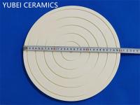 China Durable Mechanical Alumina Ceramic Plates , Ceramic Insulation Sheets With Grooves for sale
