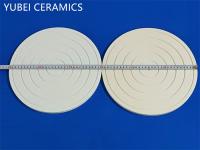 China Durable Mechanical Alumina Ceramic Plates , Ceramic Insulation Sheets With Grooves for sale