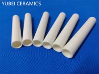 China Low Activity Alumina Ceramic Tubes Ivory  Polishing And Insulating ISO9001 Approved for sale