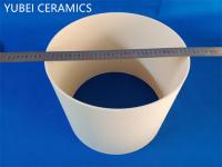 China Large Diameter Alumina Ceramic Tubes Al2O3 Ceramic Sleeve High Temperature Resistant for sale