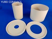 China Large Diameter Alumina Ceramic Tubes Al2O3 Ceramic Sleeve High Temperature Resistant for sale