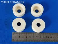 China 1600℃ Refractory Ceramic Tubes Yellow 99% Alumina Ceramic Sleeves for sale
