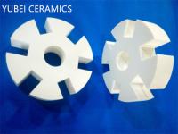 China Mechanical Ceramic Impeller Industrial Alumina Ceramic Components for sale