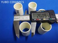 China Reliable 400mm Alumina Ceramic Tubes Safe Ceramic High Temperature Sleeving for sale