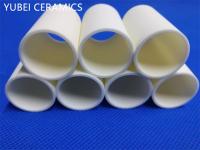 China Reliable 400mm Alumina Ceramic Tubes Safe Ceramic High Temperature Sleeving for sale