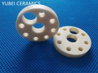 China Locating Insulating Ceramics Discs 99% Al2O3 Alumina Ceramic Gasket for sale