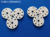 China Locating Insulating Ceramics Discs 99% Al2O3 Alumina Ceramic Gasket for sale