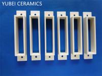 China 95% Alumina Ceramic Material Ivory Color Custom Size / Drawing for sale