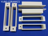 China 95% Alumina Ceramic Material Ivory Color Custom Size / Drawing for sale