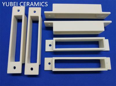 China 95% Alumina Ceramic Material Ivory Color Custom Size / Drawing for sale