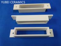 China 95% Alumina Ceramic Material Ivory Color Custom Size / Drawing for sale