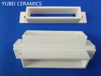 China 95% Alumina Ceramic Material Ivory Color Custom Size / Drawing for sale
