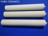 China Compact 99% Alumina Ceramic Rod Low Activity With Thread for sale