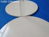 China Round Polishing Alumina Ceramic Plates 95% Al2O3 Ceramic Insulation Sheets for sale