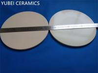 China Round Polishing Alumina Ceramic Plates 95% Al2O3 Ceramic Insulation Sheets for sale