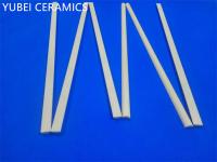 China Semicircular 99% Aluminum Oxide Ceramic Rod With High Chemical Resistance for sale