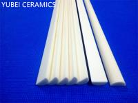 China Semicircular 99% Aluminum Oxide Ceramic Rod With High Chemical Resistance for sale