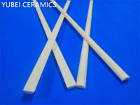 China Semicircular 99% Aluminum Oxide Ceramic Rod With High Chemical Resistance for sale