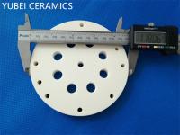 China Insulating Alumina Ceramic Disc  Round AL2O3 Aluminum Oxide Plate for sale