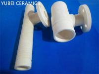 China Structural Alumina Oxide Ceramic Flange 29W/MK 310GPa High Temperature Resistance for sale