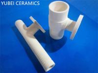 China Structural Alumina Oxide Ceramic Flange 29W/MK 310GPa High Temperature Resistance for sale