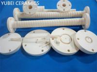 China Structural Alumina Oxide Ceramic Flange 29W/MK 310GPa High Temperature Resistance for sale