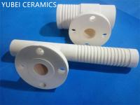 China Structural Alumina Oxide Ceramic Flange 29W/MK 310GPa High Temperature Resistance for sale