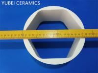 China Inner Hexagon High Alumina Ceramic Tube For Mechanical Parts for sale