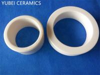 China White Zirconia Ceramic Ring , High Strength Zro2 Technical Ceramic Parts for sale