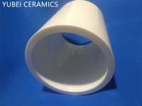 China Big Size Zro2 Zirconia Ceramic Tubes Industrial Ceramic Products for sale
