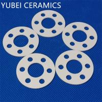 China 95% Alumina Ceramic Gasket Insulating And Wear Resistant Alumina Washer for sale