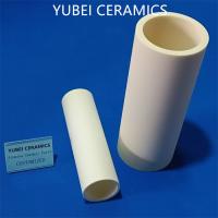 China Insulating Ivory 99% Alumina Ceramic Tubes For Electronic Components 2400MPa for sale