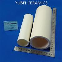 China Insulating Ivory 99% Alumina Ceramic Tubes For Electronic Components 2400MPa for sale