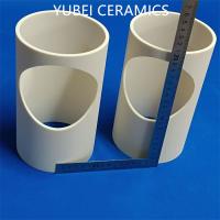 China Insulating Alumina Ceramic Protection Tubes Wear Resistant for sale