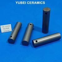 China Black SSic Ceramic Custom Made Products High Hardness Silicon Carbide Ceramic Rods for sale