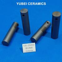 China Black SSic Ceramic Custom Made Products High Hardness Silicon Carbide Ceramic Rods for sale