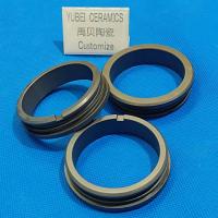 China Black Silicon Carbide Mechanical Seal Rings With Enhanced Strength And Corrosion Resistance for sale