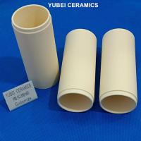 China Insulated Alumina Ceramic Tubes with 10^13Ω.cm Resistance 20kv/mm Dielectric Strength for sale