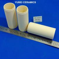 China Insulated Alumina Ceramic Tubes with 10^13Ω.cm Resistance 20kv/mm Dielectric Strength for sale