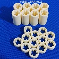 China Customized Alumina Ceramic Tubes with 3.8-3.9g/cm3 Density and Customization for sale
