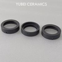 China Black Sic Ceramic Rings for High Pressure Applications in Industrial Processing Equipment for sale