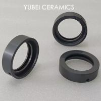 China Black Sic Ceramic Rings for High Pressure Applications in Industrial Processing Equipment for sale