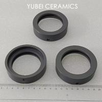 China Black Sic Ceramic Rings for High Pressure Applications in Industrial Processing Equipment for sale