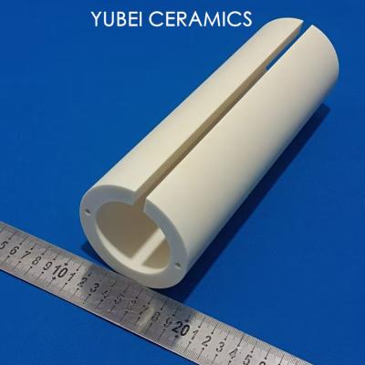 China Aluminum Oxide Ceramic Tube with Compressive Strength for Heavy-Duty Applications for sale