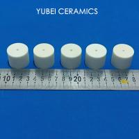 China Insulation And High Temperature Resistant 99% light yellow Alumina Ceramic Cylindrical Spacer for sale