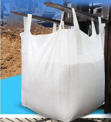 China Pp Big Jumbo Bag For Construction Packing Fibc Bulk Bags Woven Bag For Agriculture Product Packing for sale