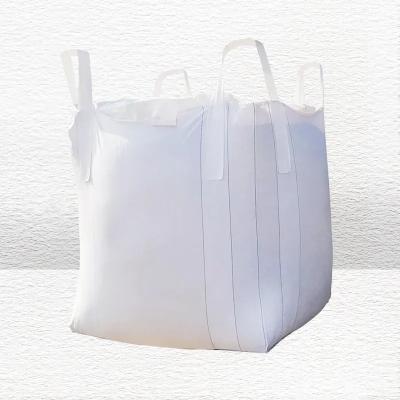 China Customized Virgin Polypropylene FIBC Bulk Ton Bag PP Woven Big Jumbo Sacks 1000kg for sale