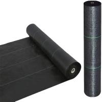 China Black White Green Fabric Roll For Plants Woven Geotextiles With UV Stabilization Width 0.4 M-5.25 M Length Customizable for sale