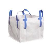 China Heavy Duty 1000kg Jumbo Bag 1 Ton Bulk Sack Woven Polypropylene Storage Transport for sale